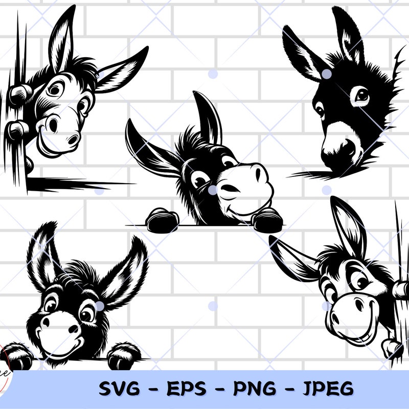 Ass donkey sticker - Etsy.de