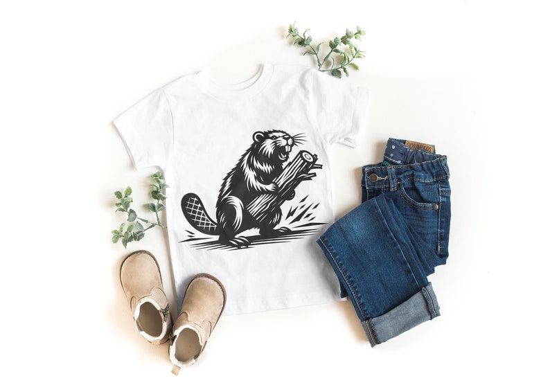 Angry Beaver Svg Digital Download Beaver Vector Files for Tshirt Cute ...