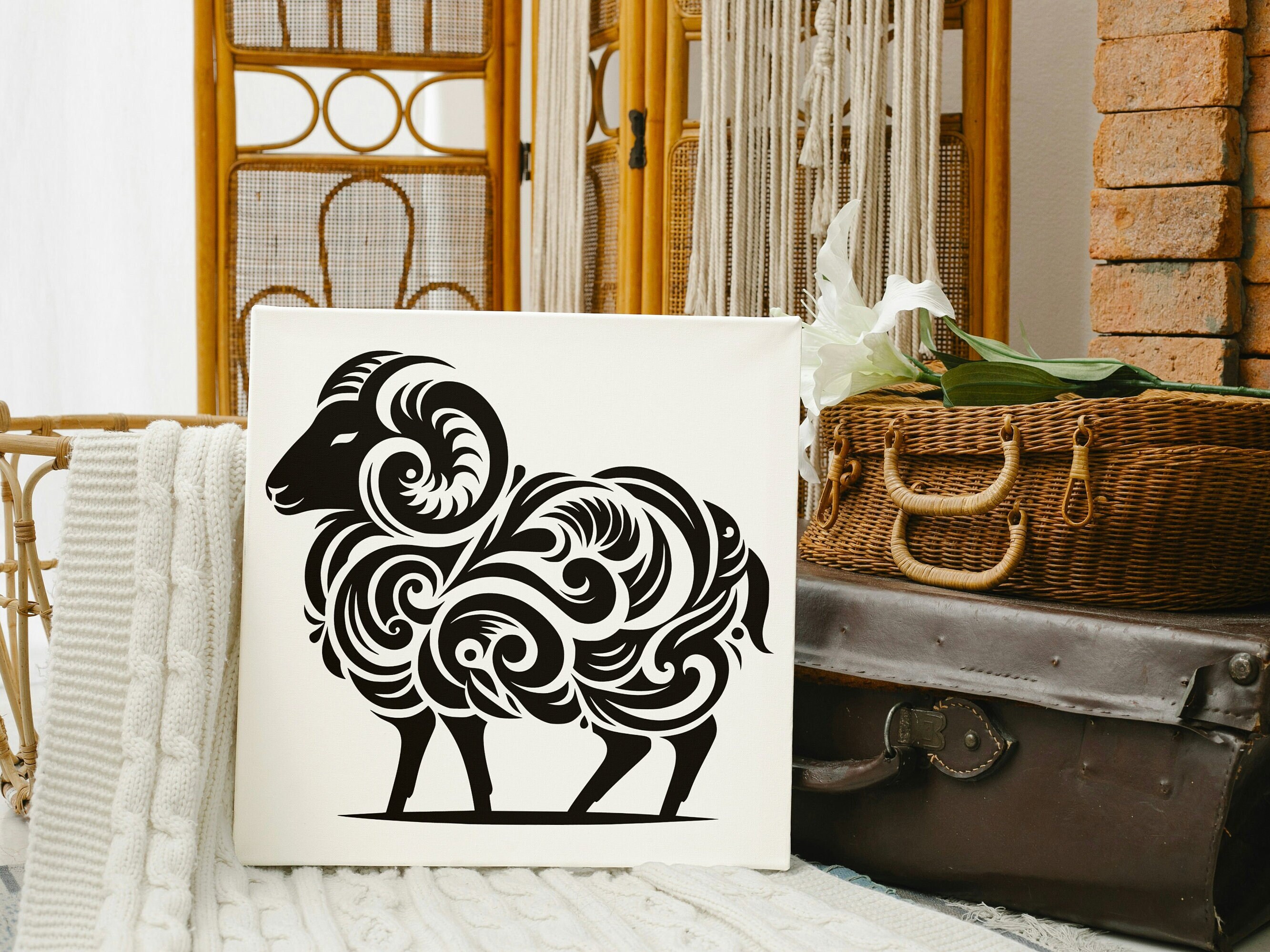 Lamb SVG Digital Download Cut File Lamb Png Instant Download Sheep ...