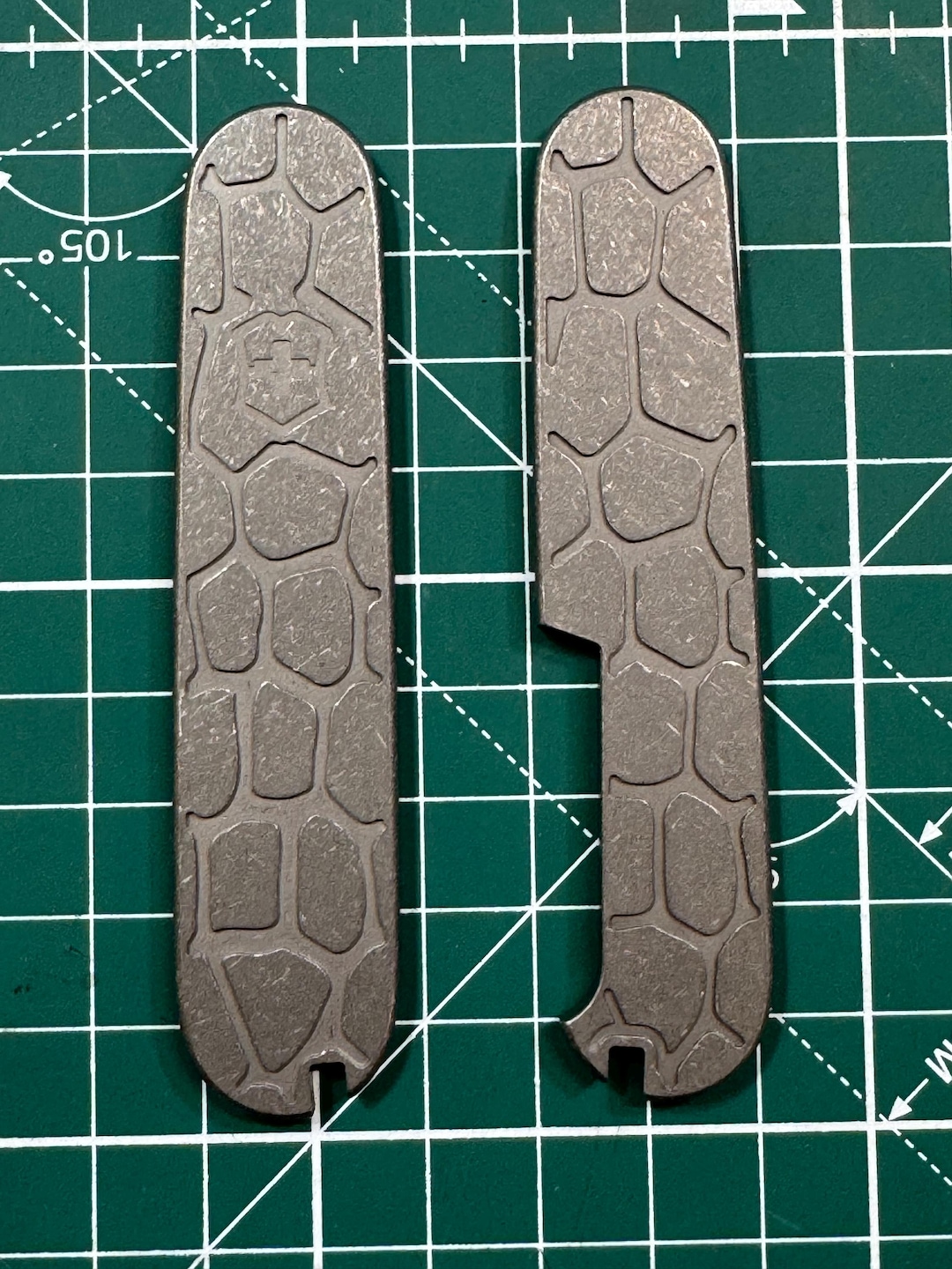Victorinox SAK 91mm Titanium Scales - Stonewashed - Etsy
