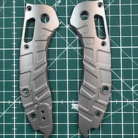 Microtech Amphibian Titanium Scales Cerakote Armor Black - Etsy