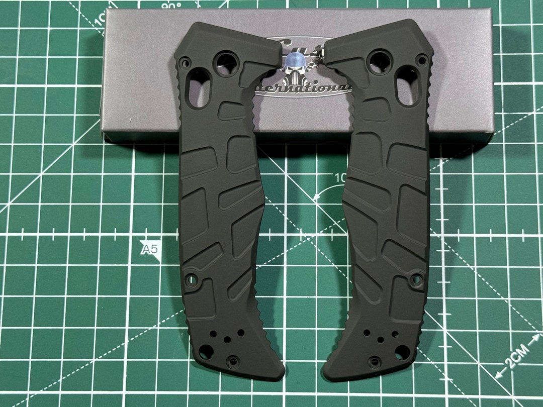 Benchmade Mini Adamas Titanium Scales Armor Black - Etsy
