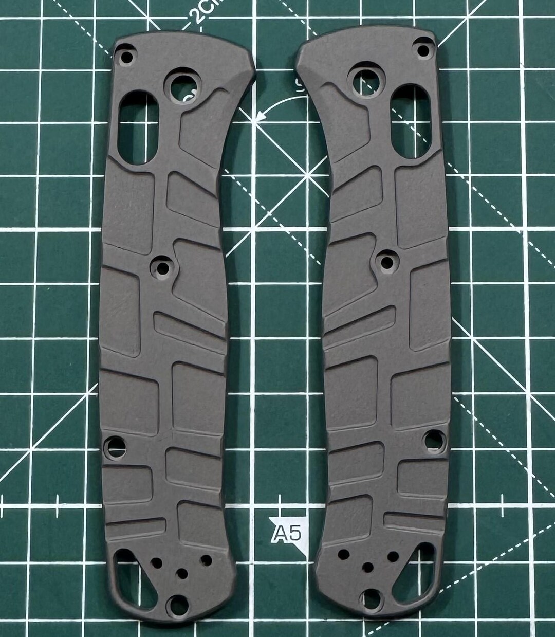 Benchmade 535 Bugout Titanium Scales - Sandblasted - Etsy