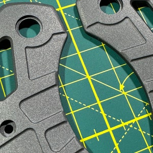 Microtech MSI Titanium Scales Cerakoted With Tungsten - Etsy