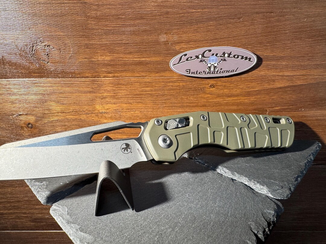 Microtech MSI Gen 2 Titanium Scales V2 Cerakoted With Foliage Green - Etsy