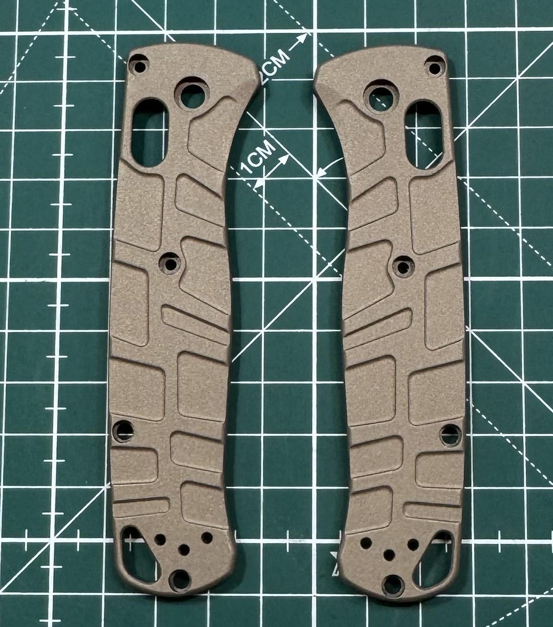 Benchmade 535 Bugout Titanium Scales - Fools Gold - Etsy