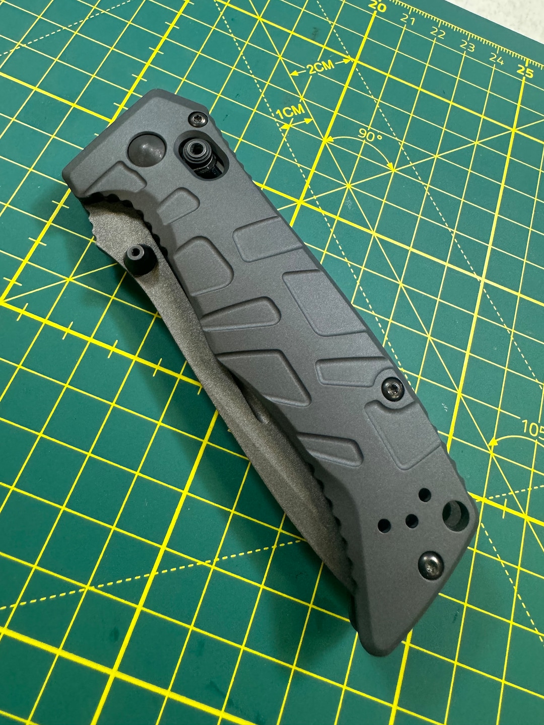 Benchmade 273 Mini Adamas Titanium Scales - Sniper Gray - Etsy