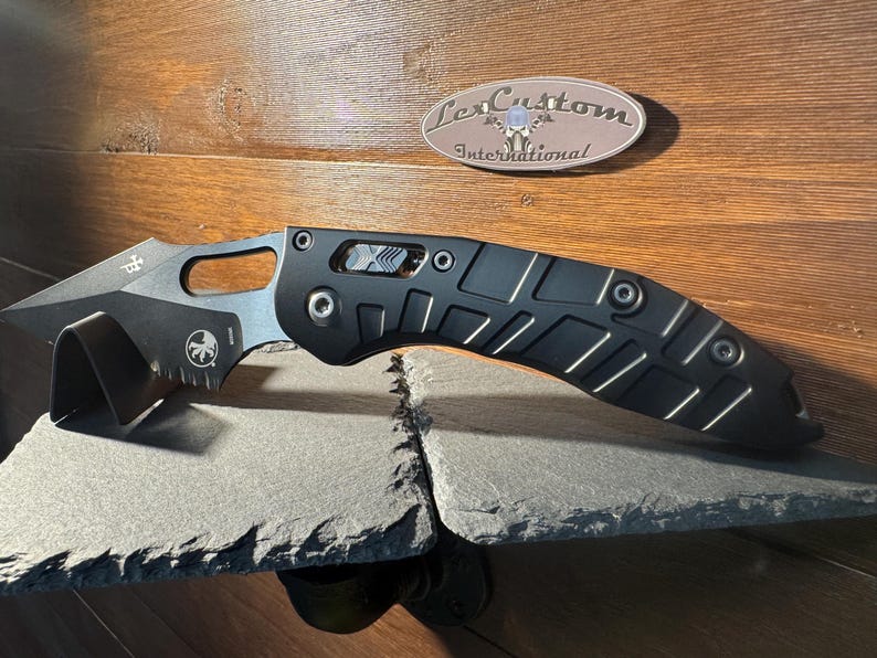 Microtech Stitch Ram-lock Gen 3 Titanium Scales V2 Coated With Cerakote ...