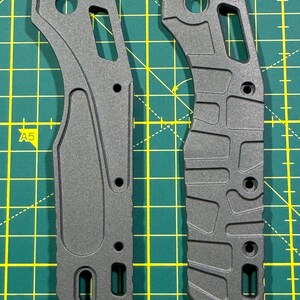 Microtech MSI Titanium Scales Cerakoted With Tungsten - Etsy