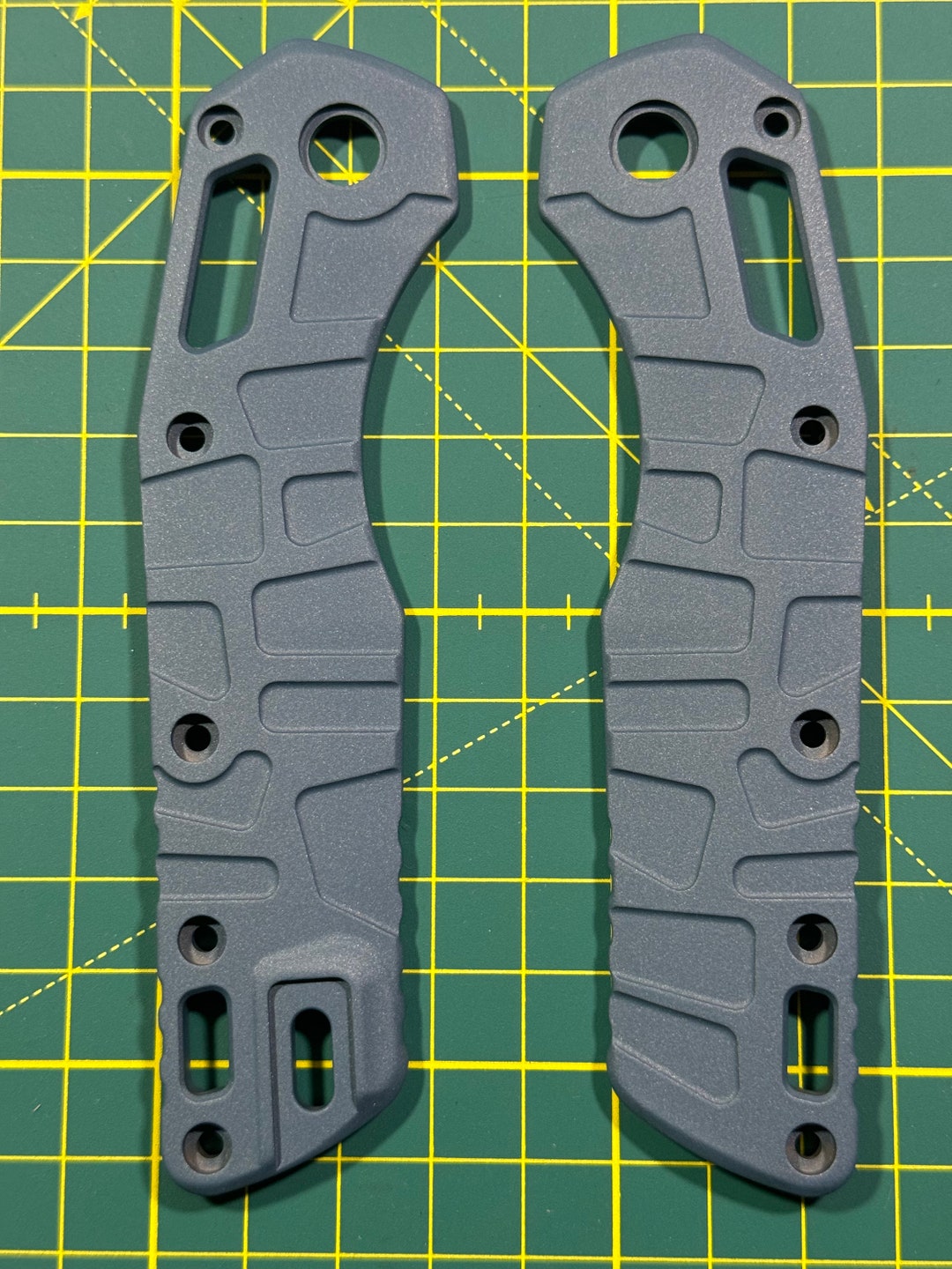 Microtech MSI Titanium Scales Cerakoted With Blue Titanium - Etsy