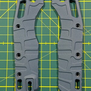 Microtech MSI Titanium Scales Cerakoted With Blue Titanium - Etsy