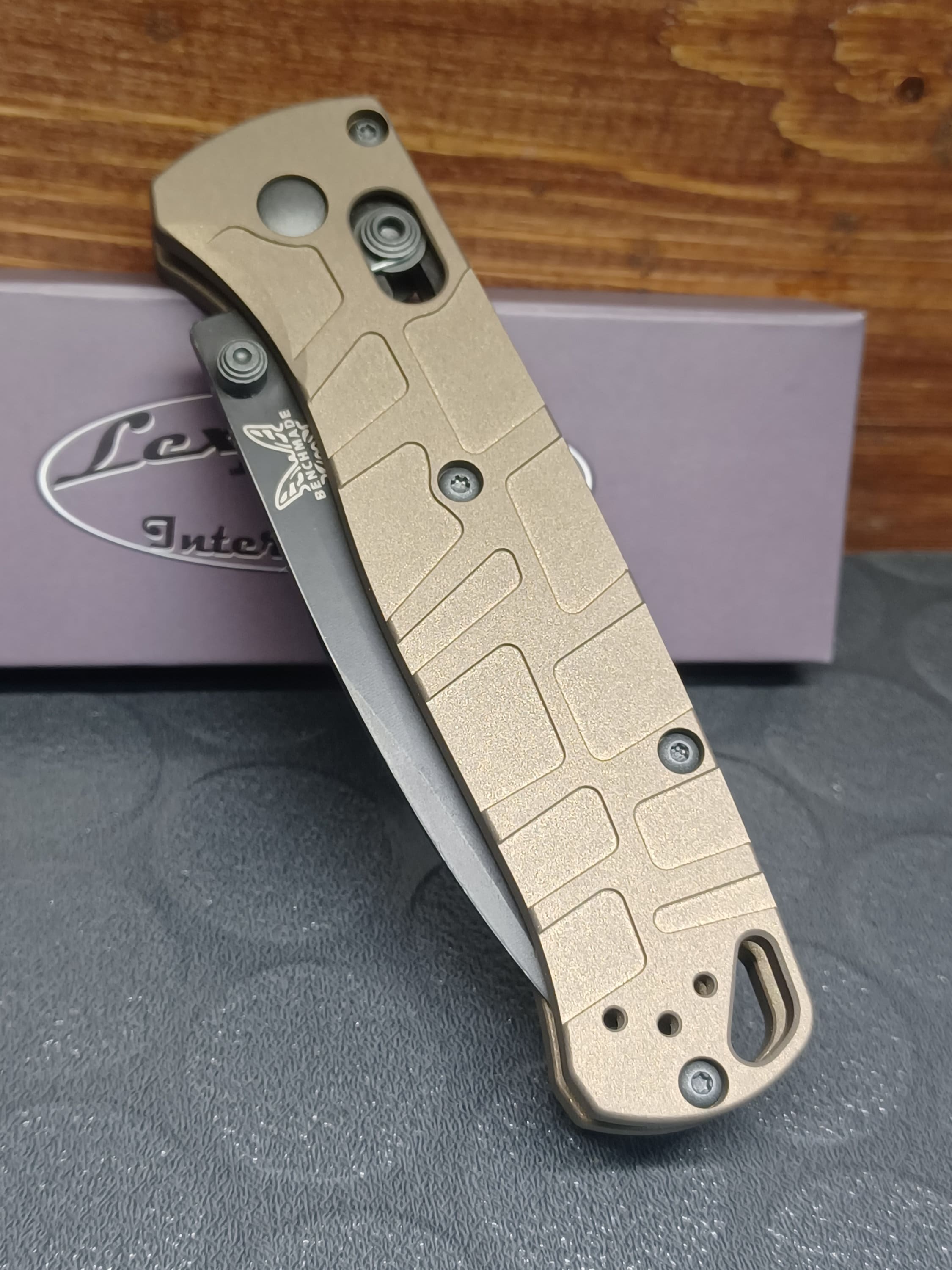 Benchmade Bugout 535 Titanium Scales Smoked Bronze - Etsy