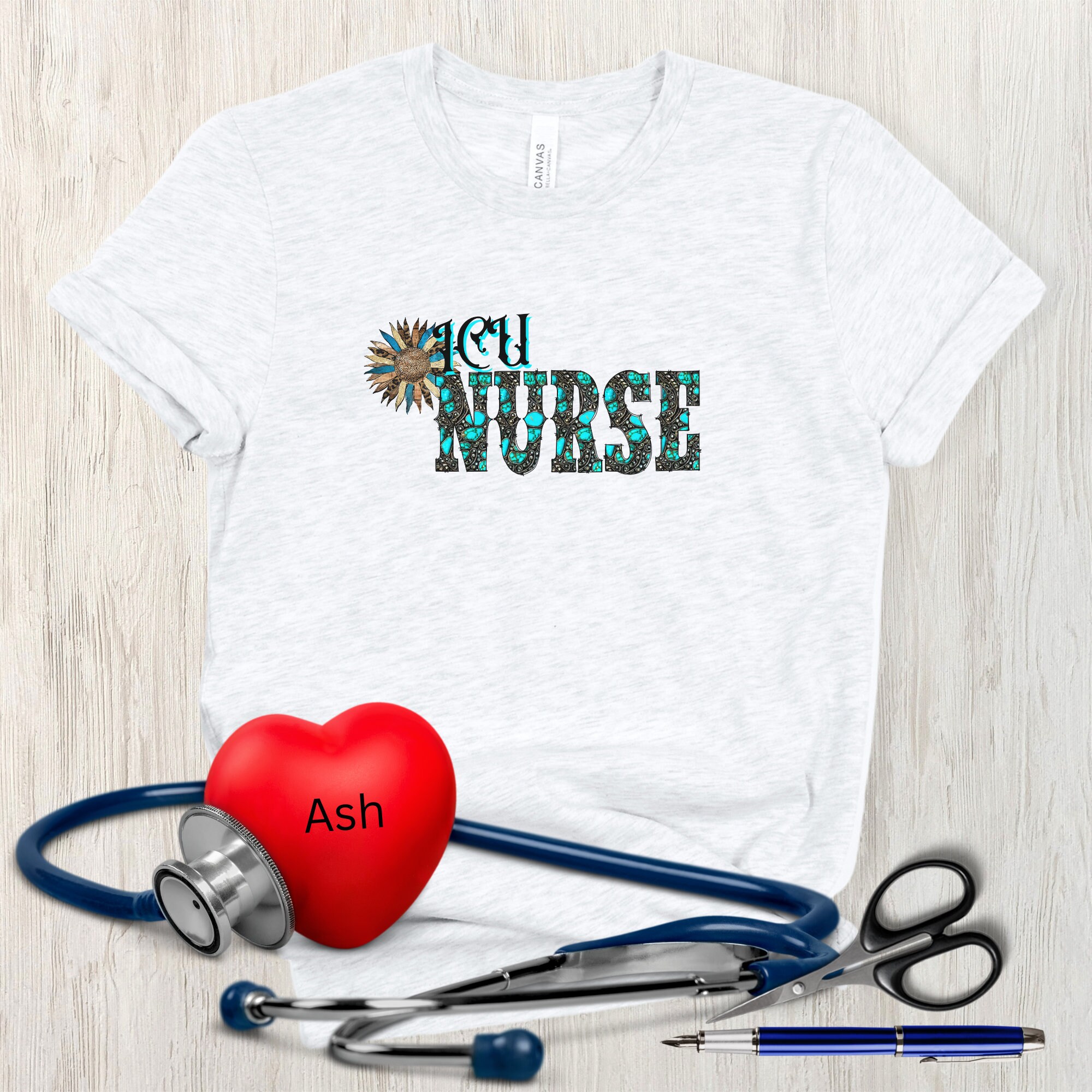 ICU Nurse Tee Shirt, Intensive Care Unit Nurse Shirt, New ICU Nurse ...