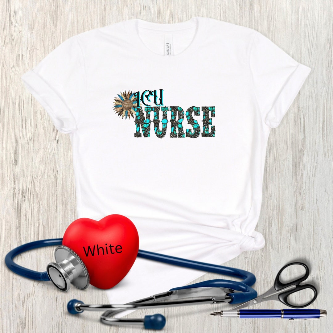 ICU Nurse Tee Shirt, Intensive Care Unit Nurse Shirt, New ICU Nurse ...
