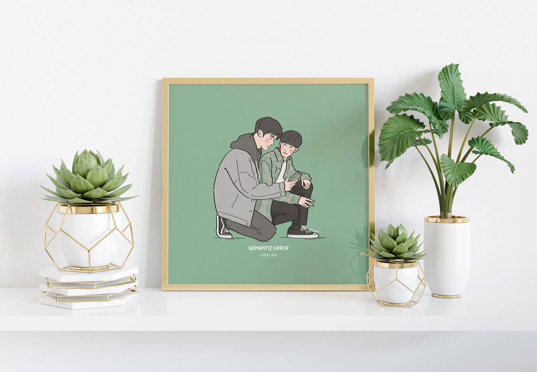 Fanart Del Drama Coreano BL Semantic Error. DOWNLOAD DIGITALE - Etsy