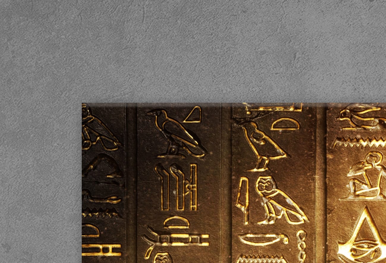 Ancient Egyptian Hieroglyphs Poster & Historical Wall Art, Egypt ...