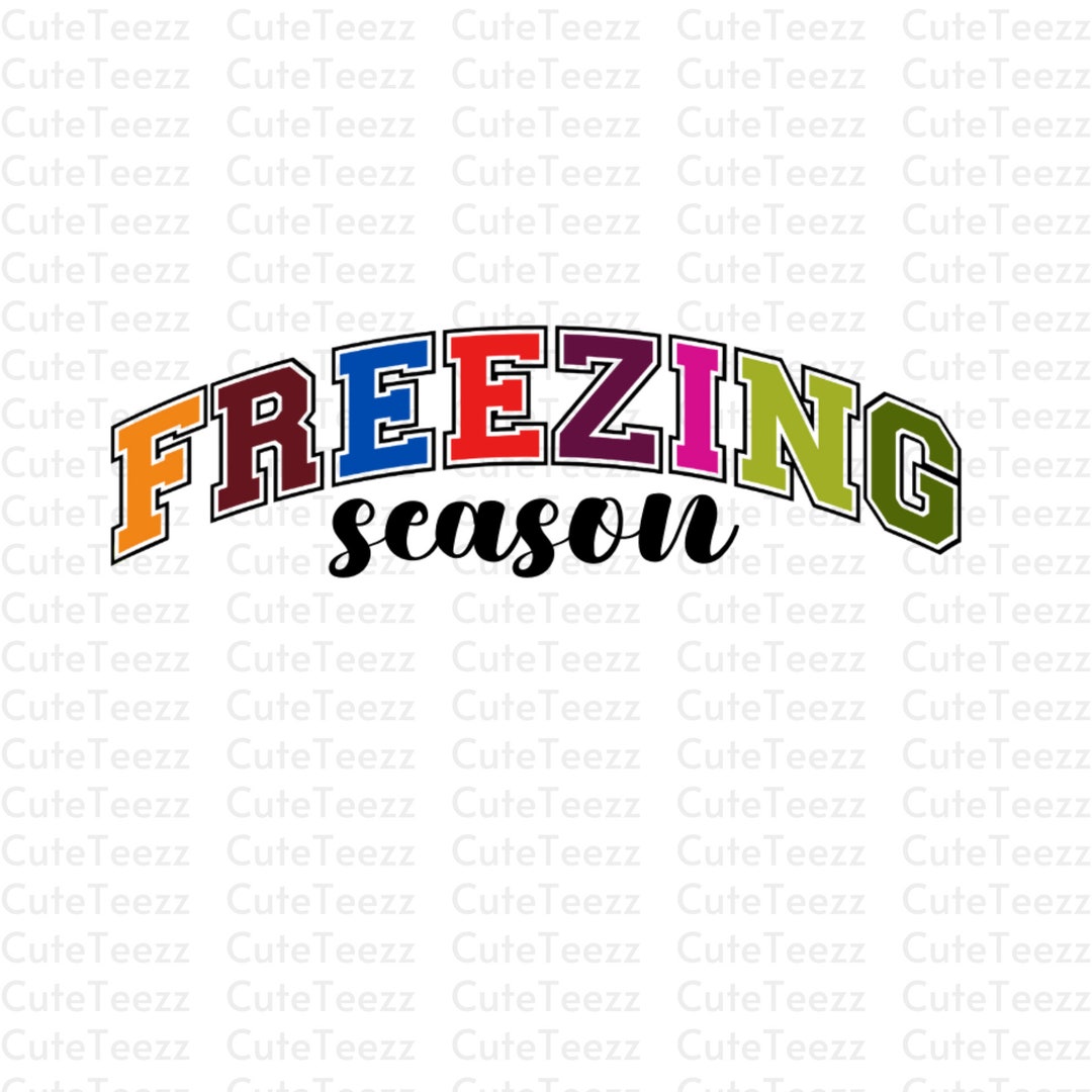 Freezing Season Svg, Winter Png, Merry Christmas Png, Snow Png, Winter ...