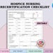 Hospice Recertification & Assessment Checklist – Nursing Tool ...