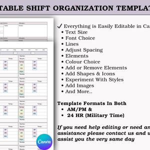 Long-term Care Nursing Shift Organizers, Vitals & Med Trackers, Staff ...