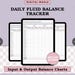 Fluid Balance Chart Printable | Daily Intake & Output Tracker | Medical ...