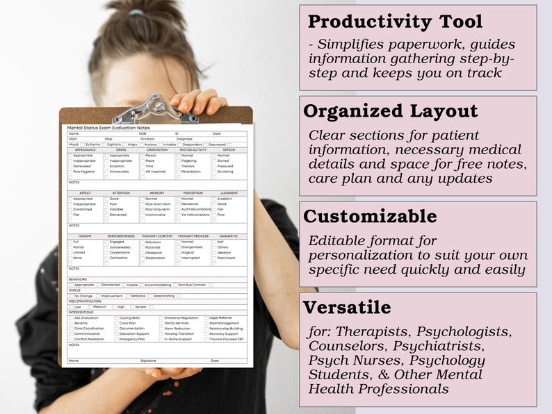 The Complete Mental Status Exam (MSE) Toolkit - Documentation Guide ...