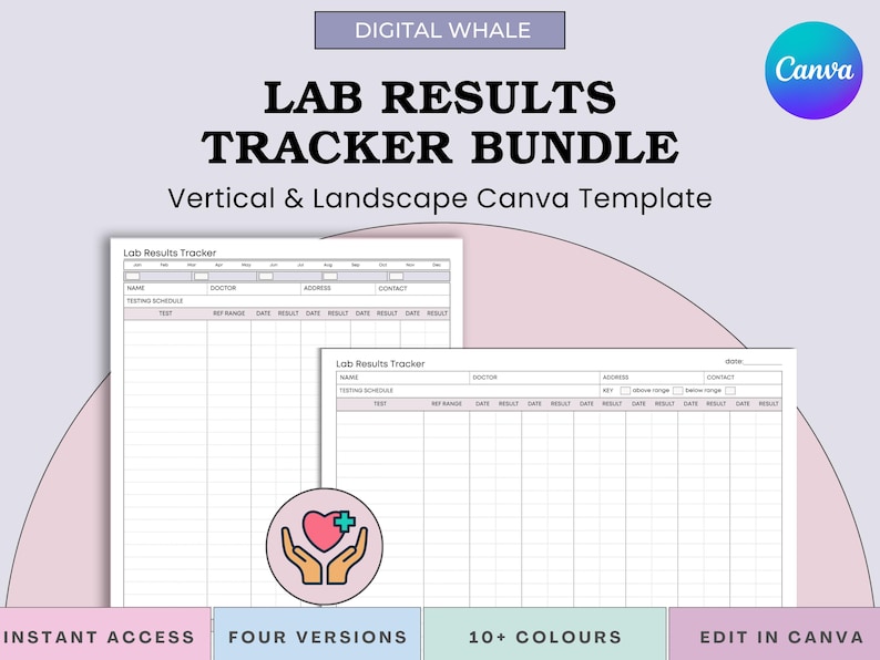 Lab Results & Medical Test Tracker for Chronic Illness, Health ...