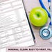 2 Step (TB) Tuberculosis Test Form - One Page - Nurse Compliance ...
