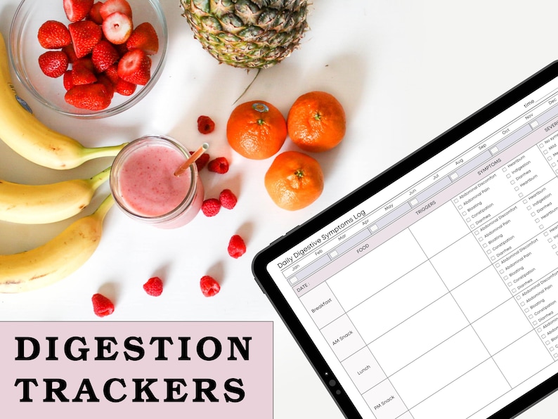 Ulcerative Colitis Tracker, IBD Symptom Log, Bowel Movement Tracker, Digestive Health Journal ...