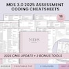 Reference Sheet for Cnas for MDS GG Charting Codes - Etsy