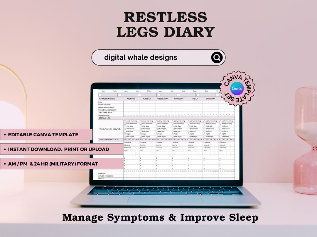 Restless Legs Syndrome (RLS) Sleep Tracker - Nighttime Symptom & Relief ...
