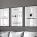 Think Different Apple Slogan Poster, Apple Logo Poster, Rainbow Apple ...