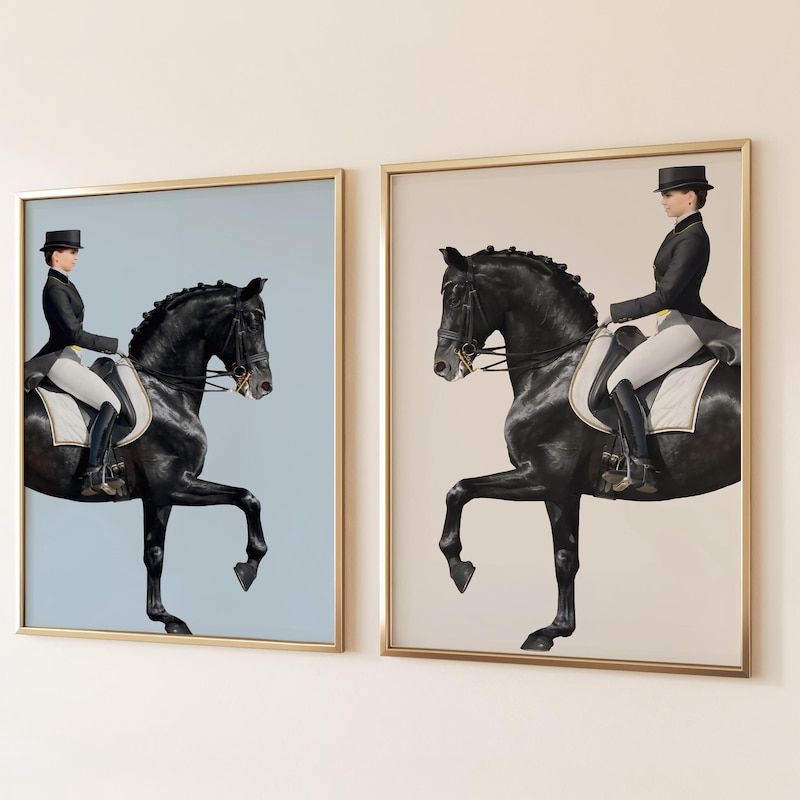 Equestrian Posters - Etsy