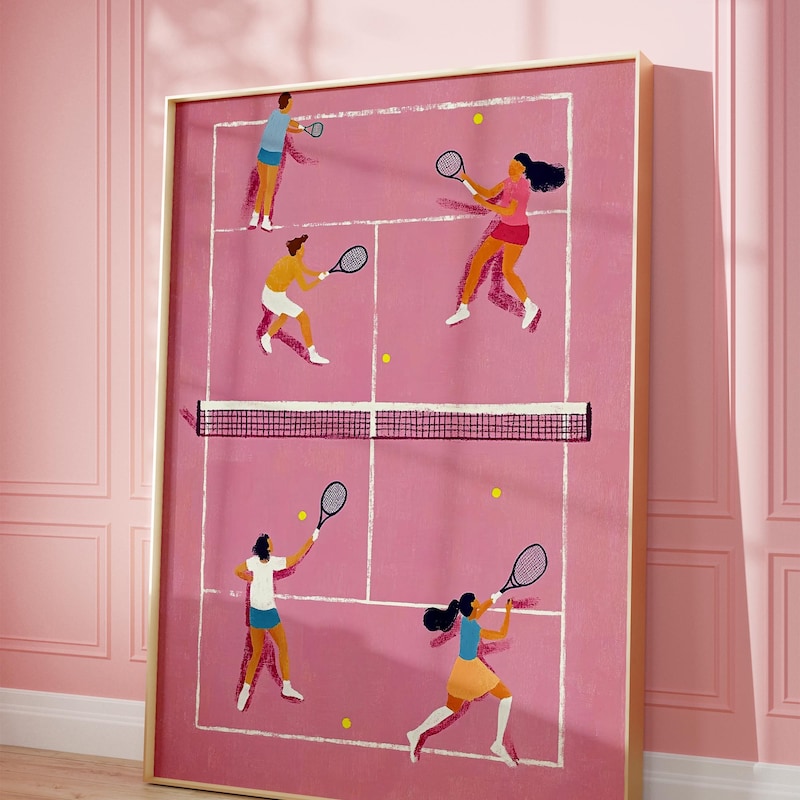 Retro Tennis - Etsy