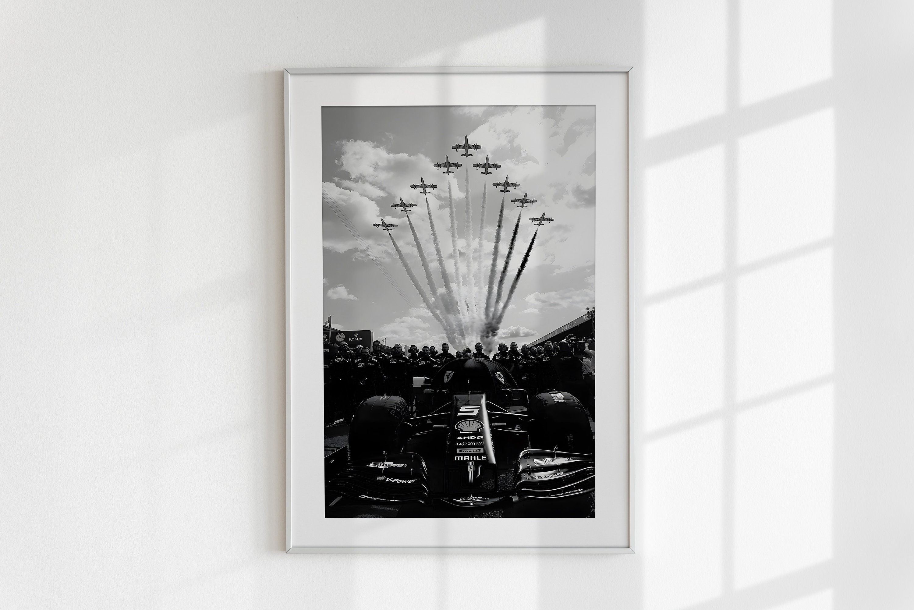 F1 Italy Poster, Formula 1 Black and White Poster, Vintage F1 Poster ...