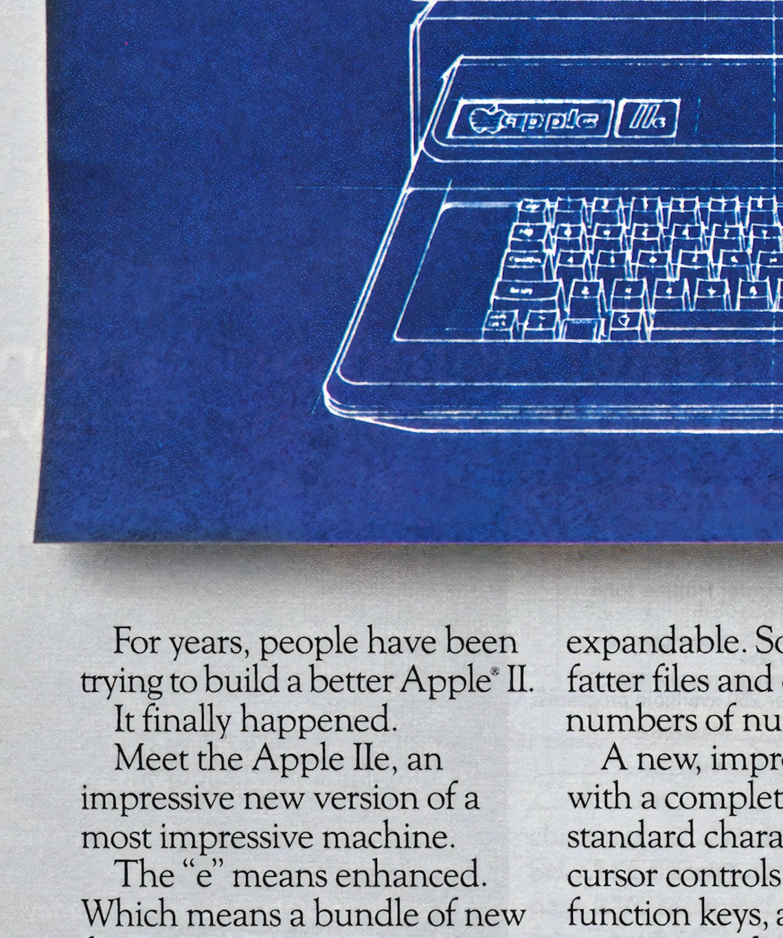 Set of 2 Retro Apple II Poster, Apple II Poster, Apple Macintosh Poster ...