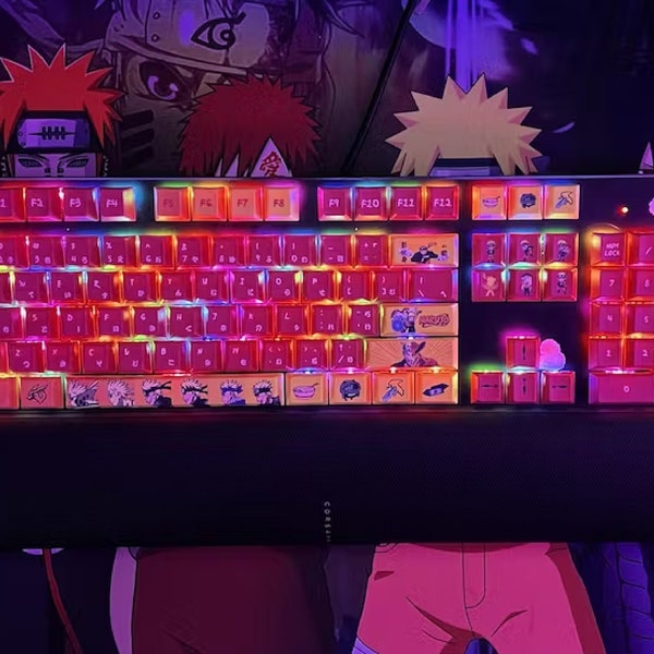 Naruto Keycaps - Etsy