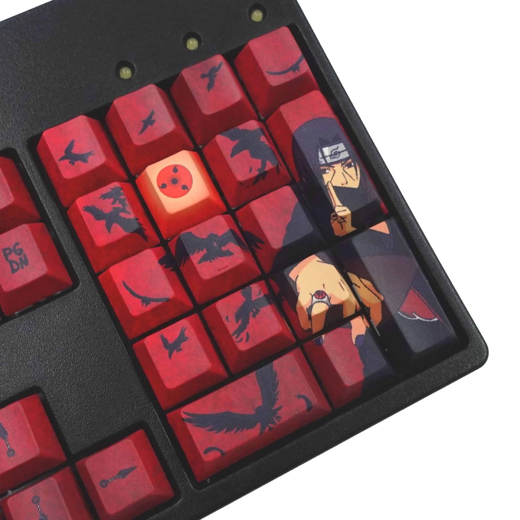 Naruto Keycaps Itachi Uchiha Anime Keycaps Custom Keycaps - Etsy Australia