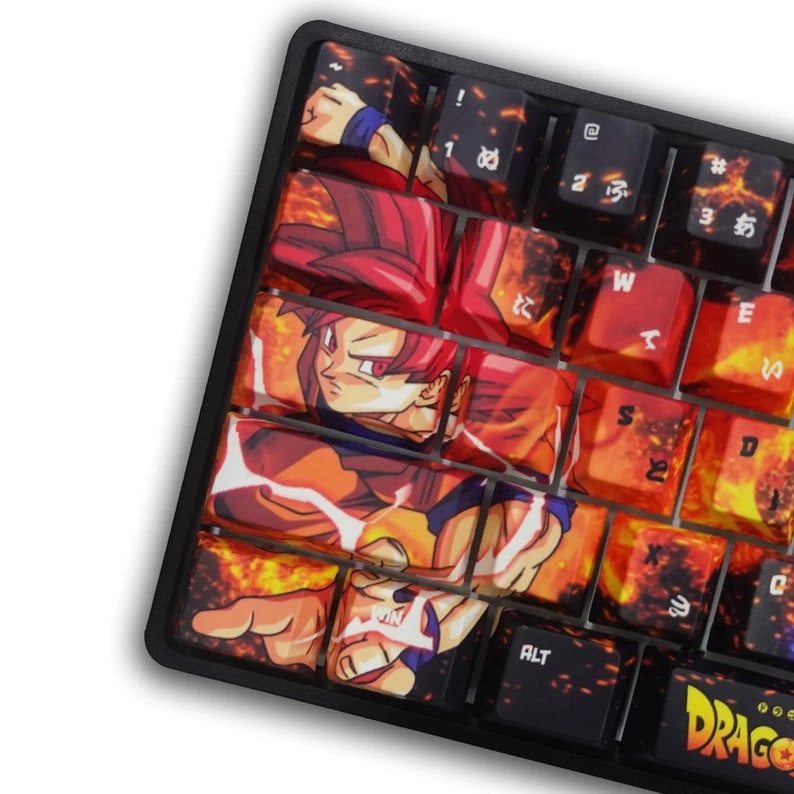 DBZ Keycaps Custom Keycap Set Anime Keycaps Kawaii Keycaps - Etsy Canada
