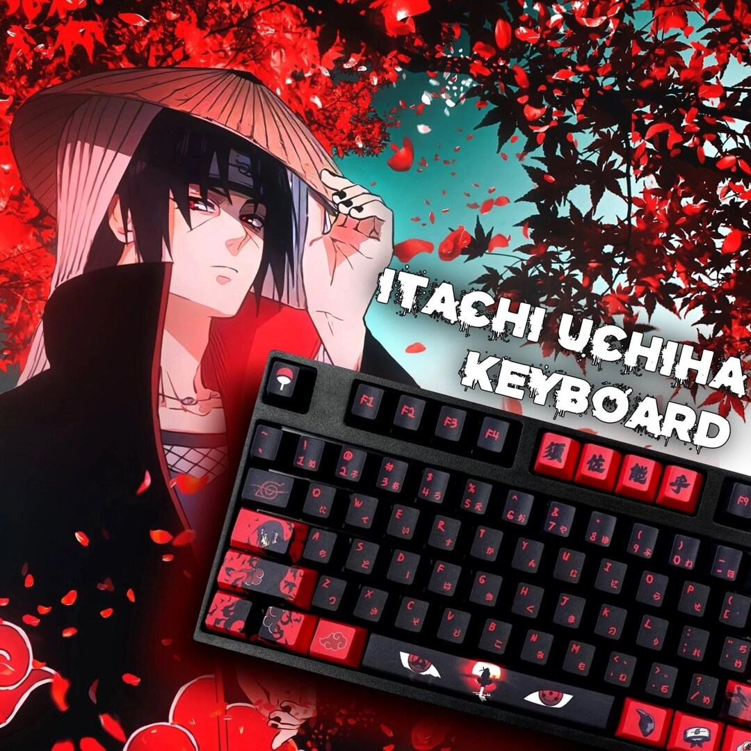 Naruto Keycaps Itachi Uchiha Anime Keycaps Custom Keycaps - Etsy España