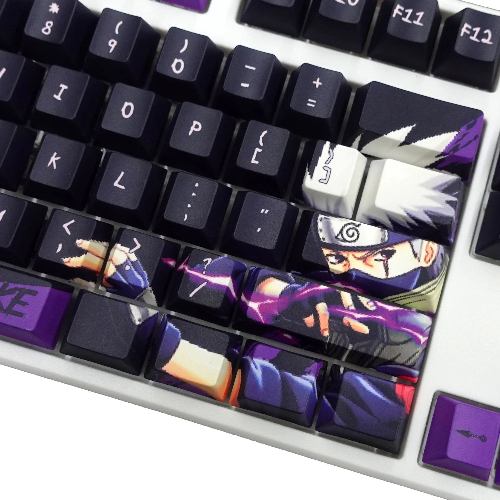 Anime Keycaps Kakashi Hatake, Anime Keycaps, Custom Keycaps Set, Kawaii ...