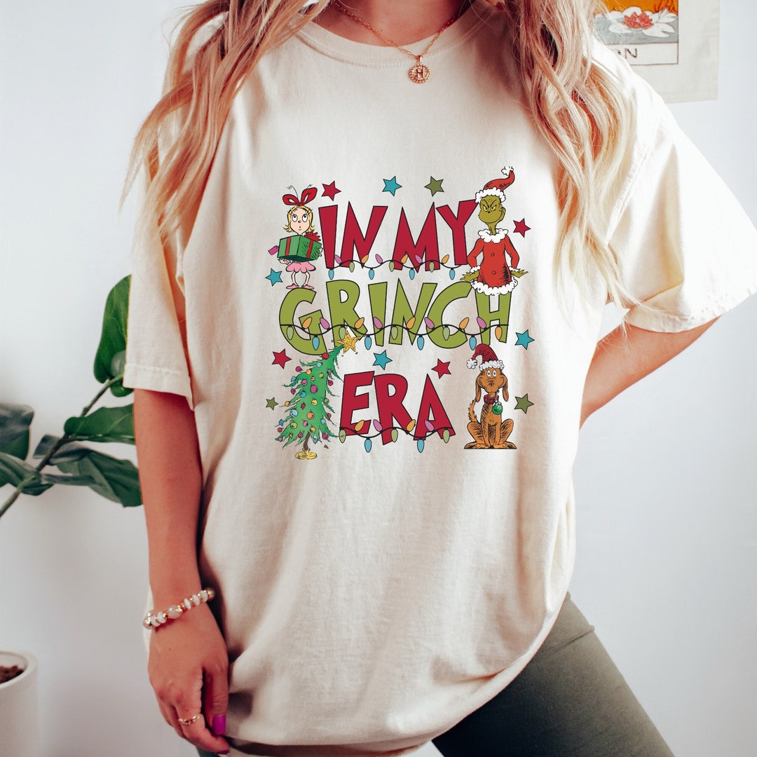 In My Grinch Era Png, Funny Grinch Png, Christmas Era Png, Christmas ...