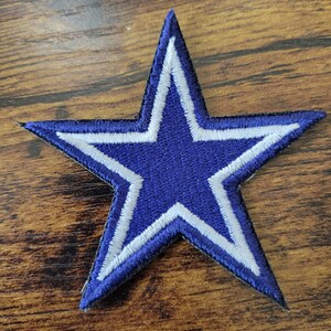 Blue White Star/5 Point Star - Embroidery File - Etsy