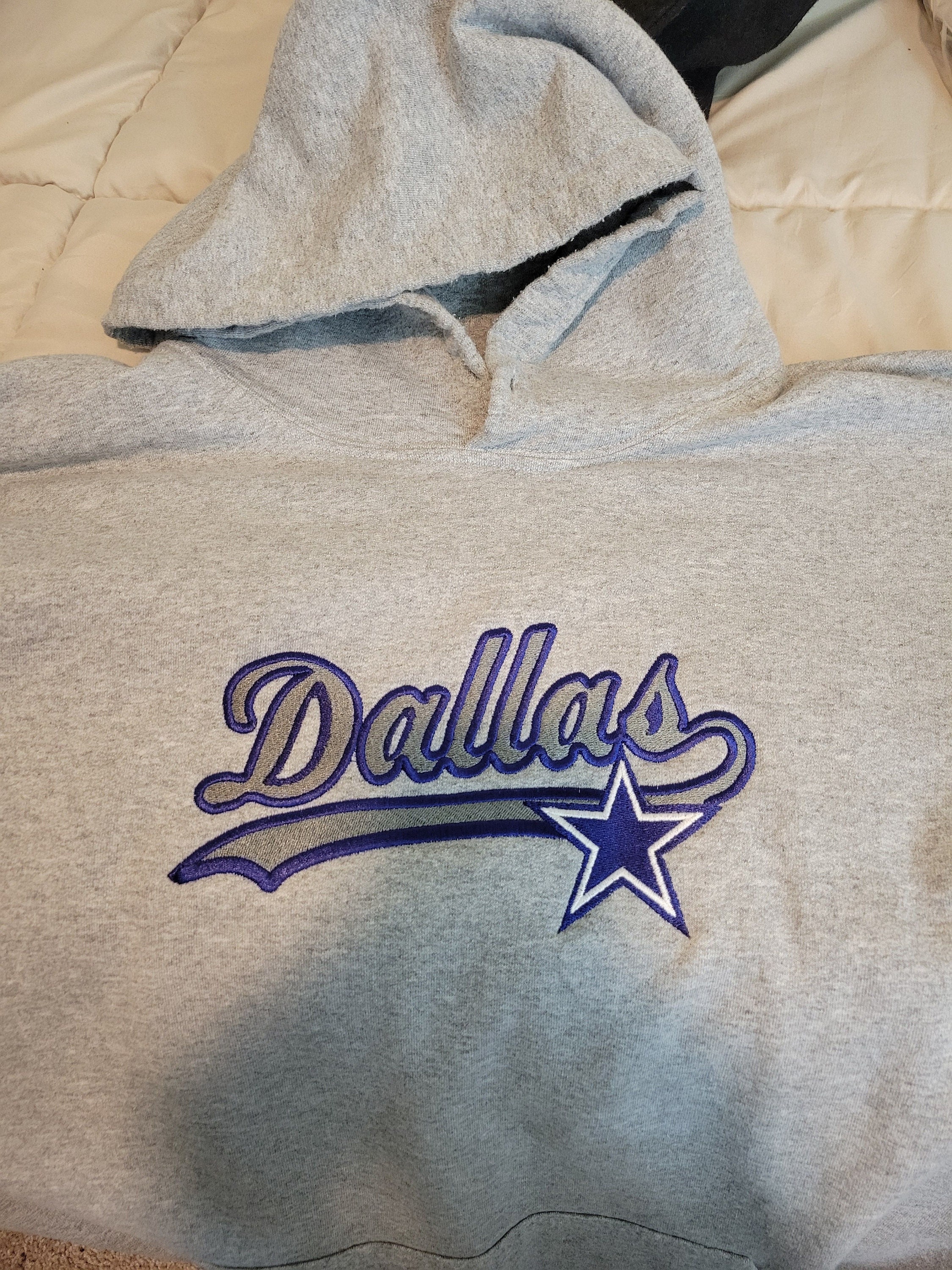 Dallas Spelled Out Along With a 5 Point Star - 4 Different Sizes ...