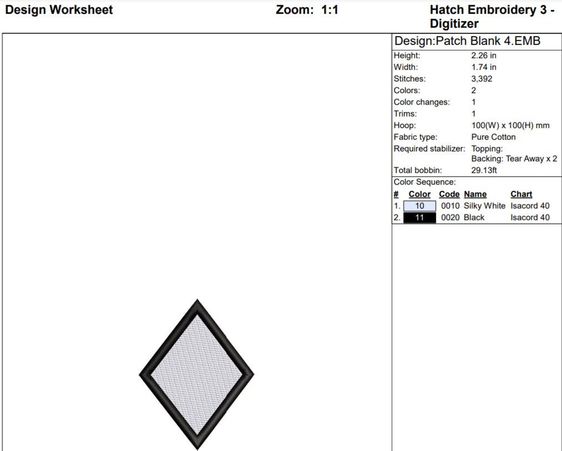 Blank Patch Shapes Embroidery File – 5 Satin Border Designs (digital ...