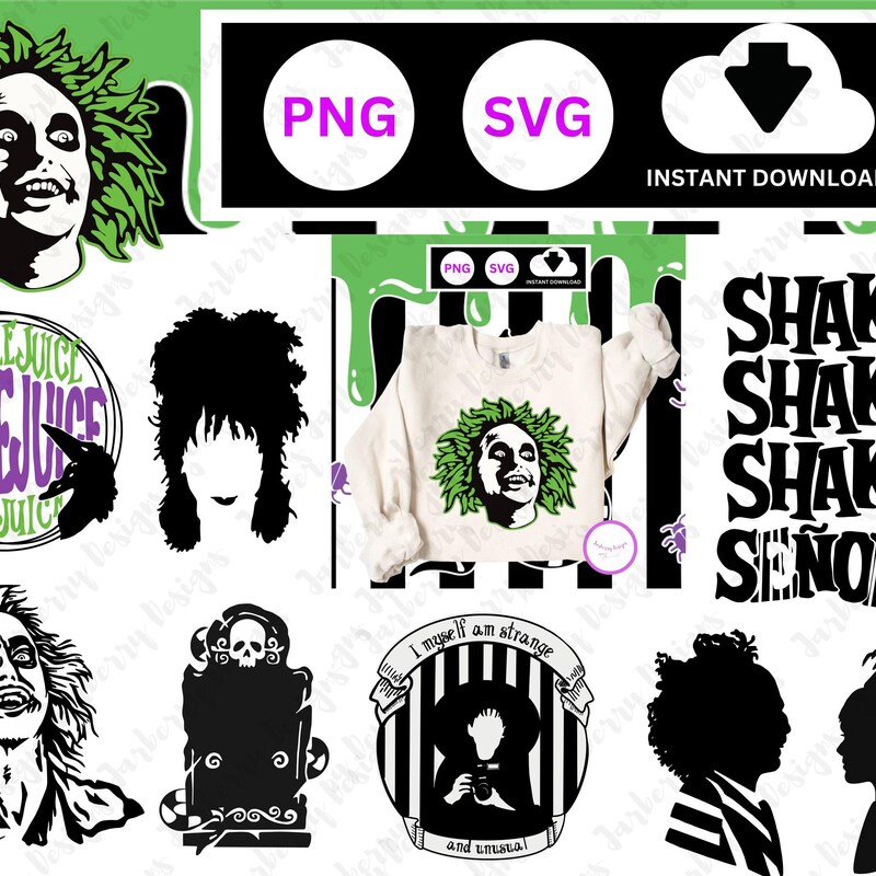Beetlejuice Svg - Etsy