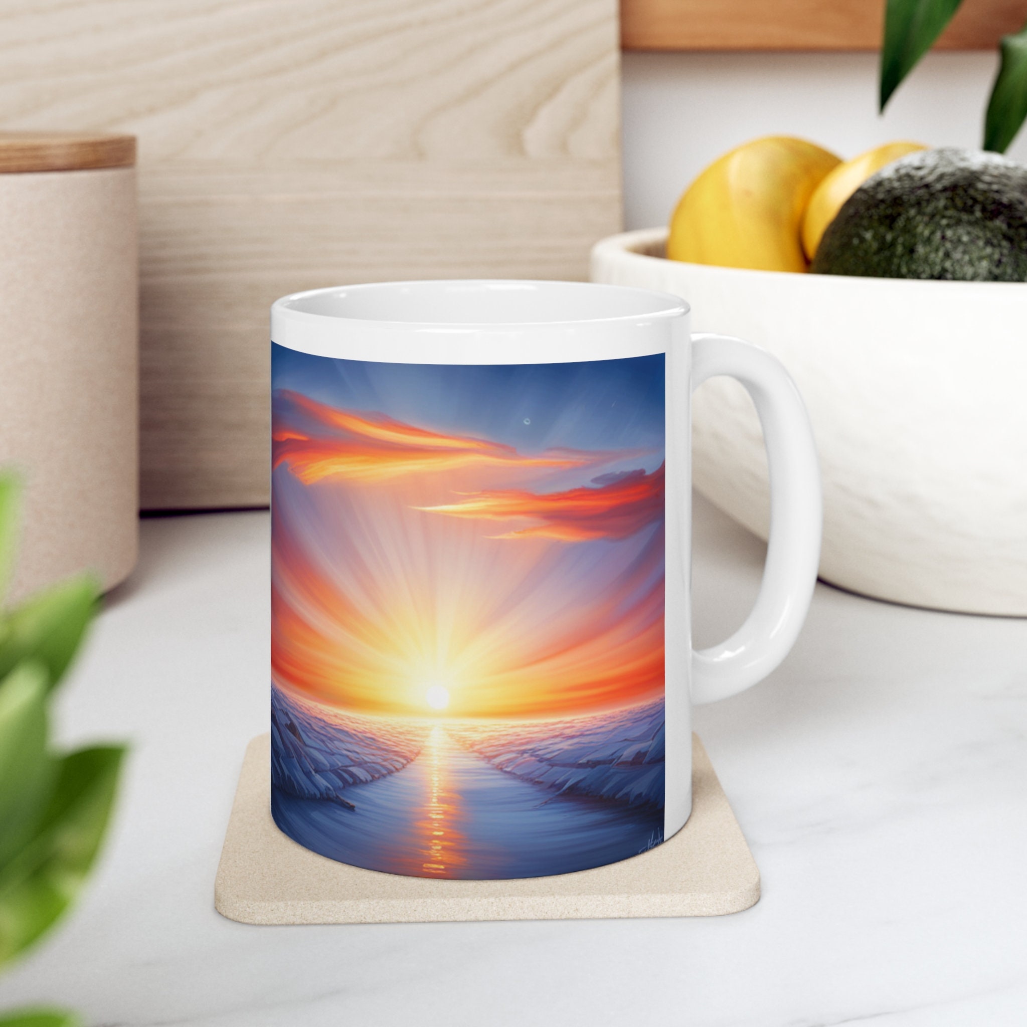 Sunrise Mug Daylight Mug Good Morning Sunset Mug - Etsy