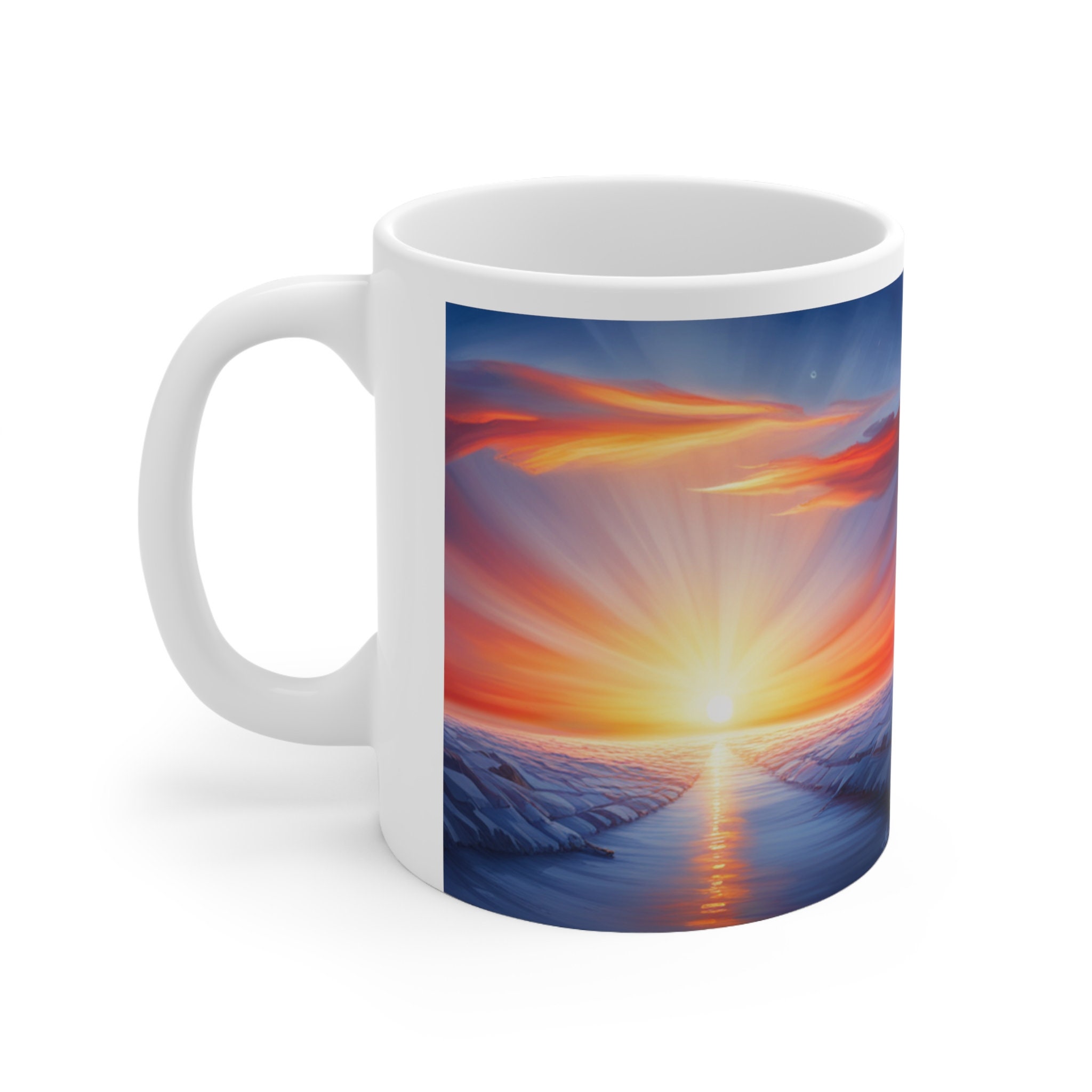 Sunrise Mug Daylight Mug Good Morning Sunset Mug - Etsy