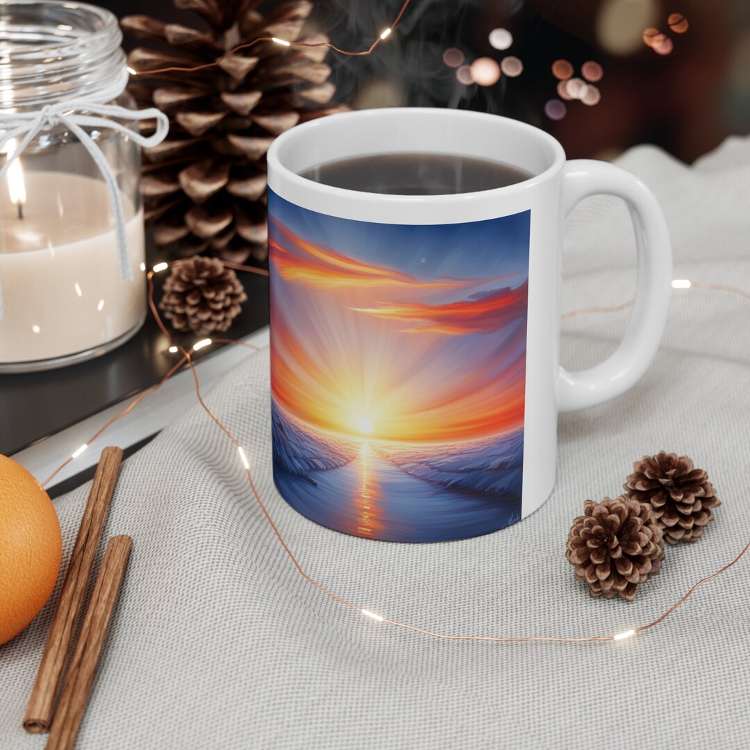 Sunrise Mug Daylight Mug Good Morning Sunset Mug - Etsy