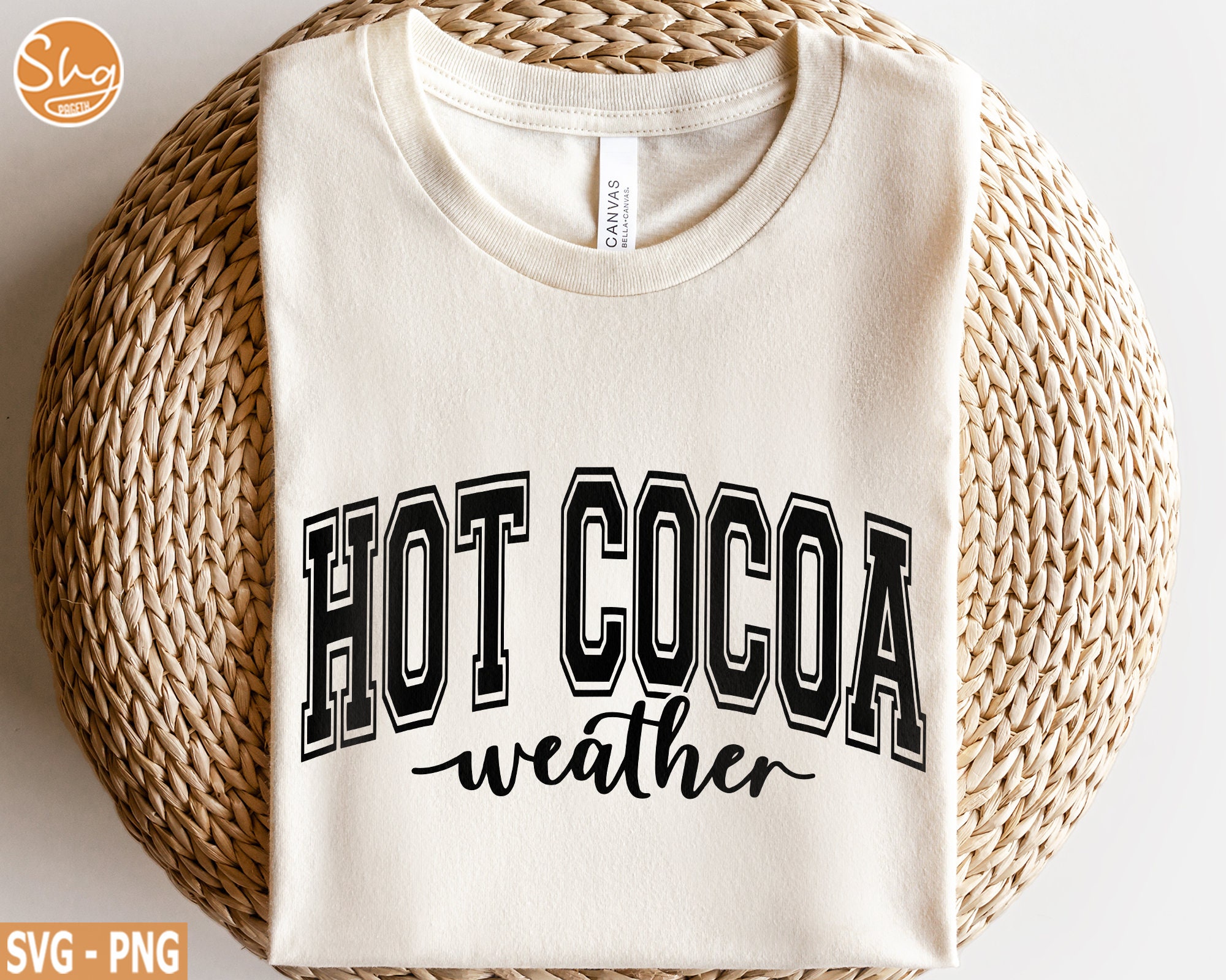 Hot Cocoa Weather Svg, Coffee Weather Svg, Coffee Svg, Cozy Season Svg ...