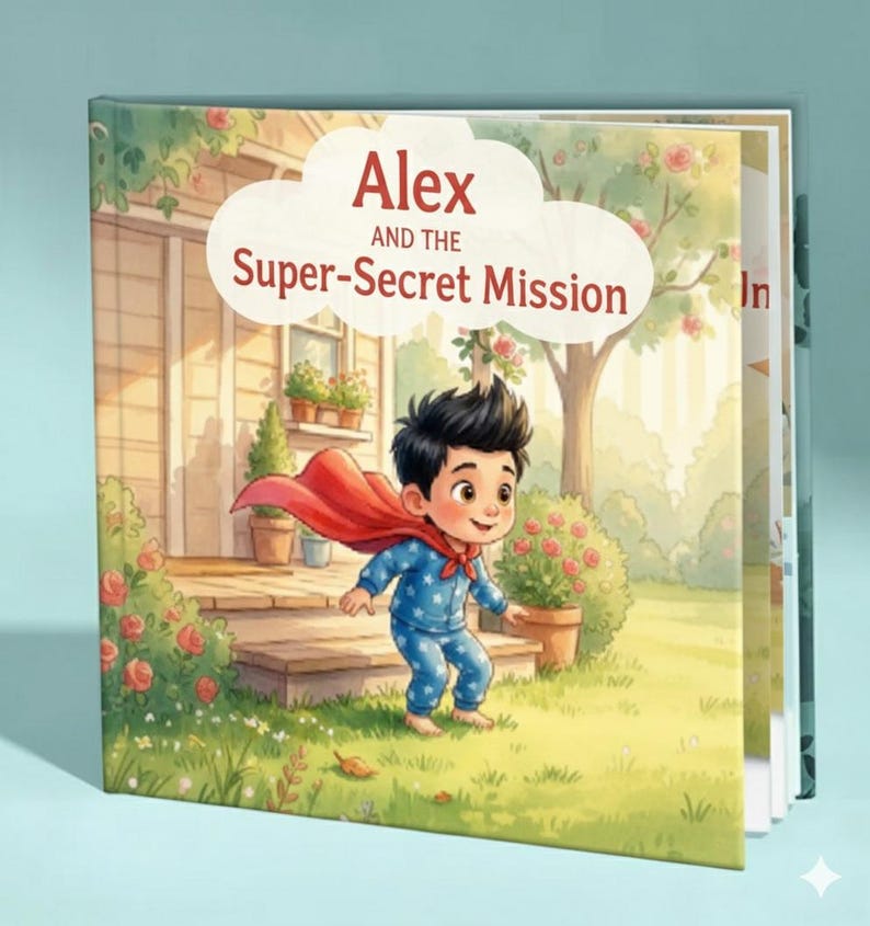 Personalized Kids Book, Custom Kids Books, Children Book, Kids Story ...